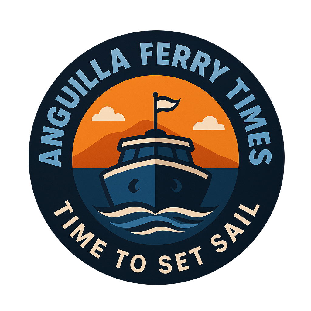 Anguilla Ferry Times Logo